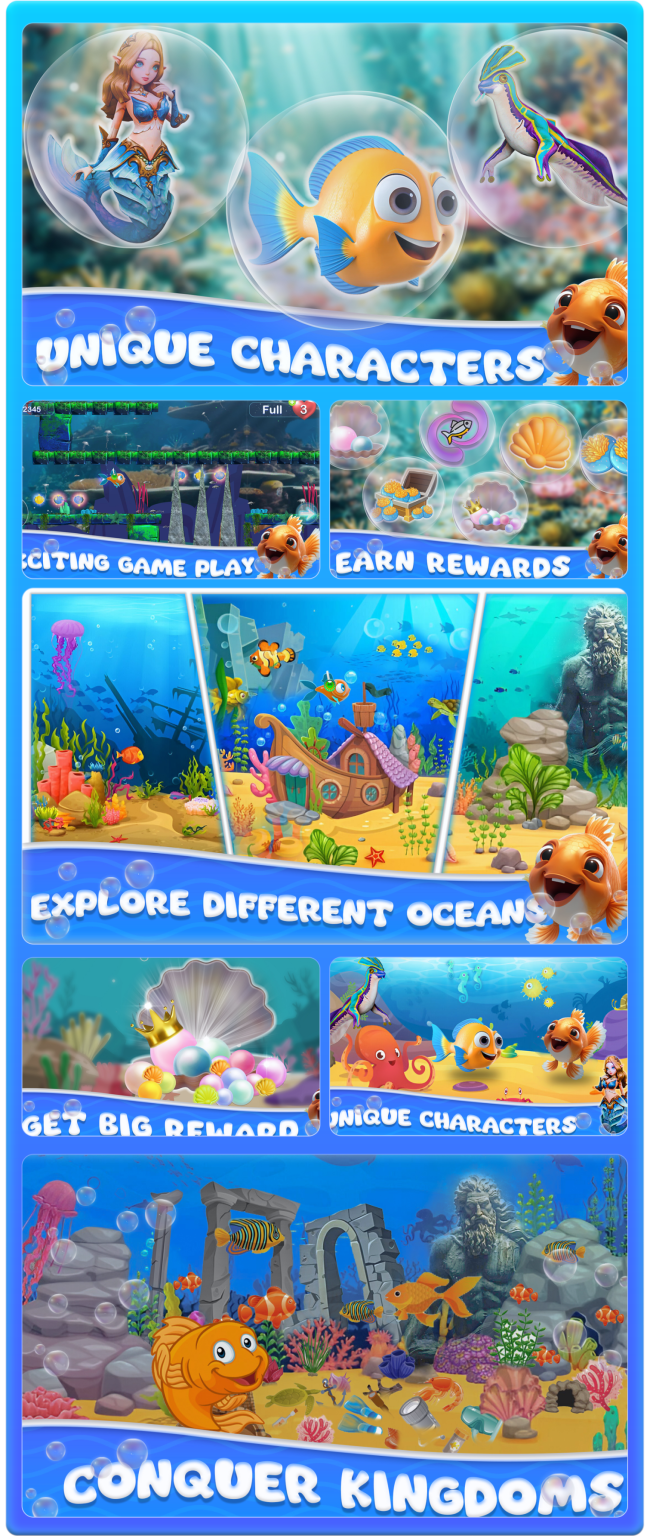 Aqua Fishdom - Ropstam Game Studio